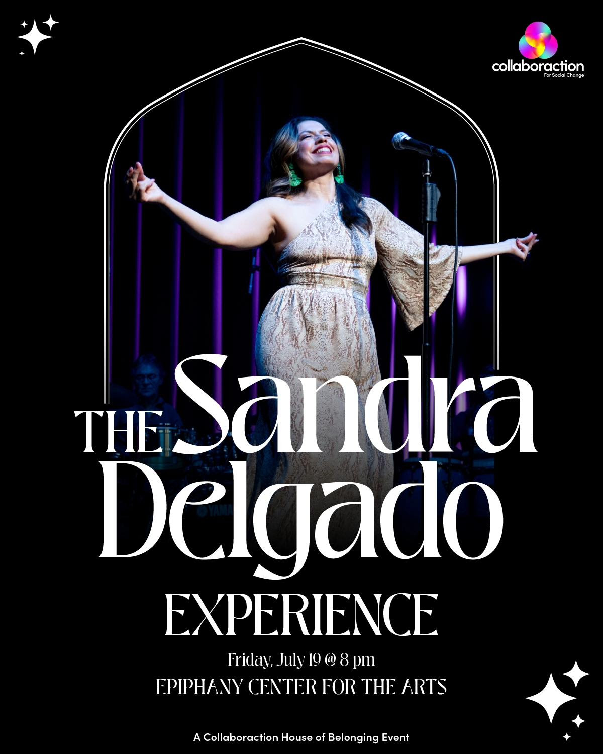 The Sandra Delgado Experience at Epiphany Center on July 19 - Enchúfate